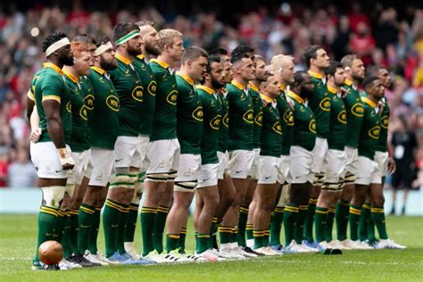 Mondial La Compo De L Afrique Du Sud Face Aux Tonga RugbyZap