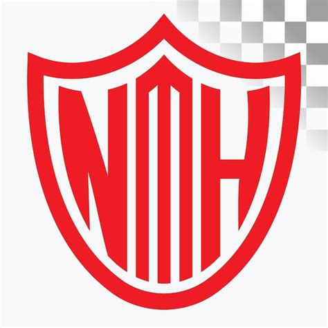 Premium Vector Nmh Letter Logo Design
