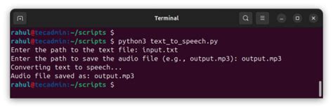 Text To Speech Converter In Python Turn Text To Audio Files