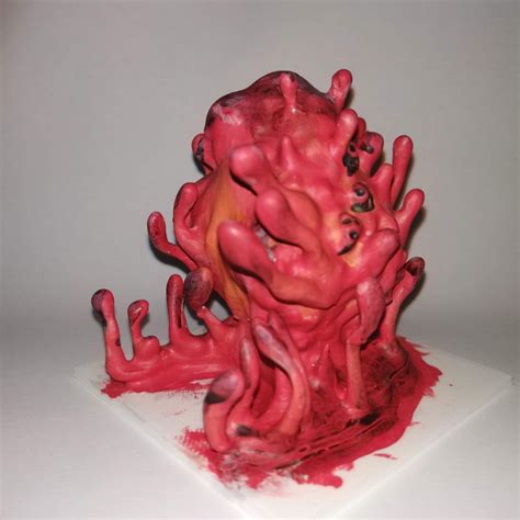 3d Print Of Ooze Monster Elder Oblex By Metalliklem
