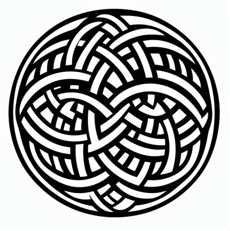 Celtic Knot Image Coloring Page Download Print Or Color Online For Free