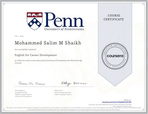 mohamed salim shaikh on linkedin completed a course english for