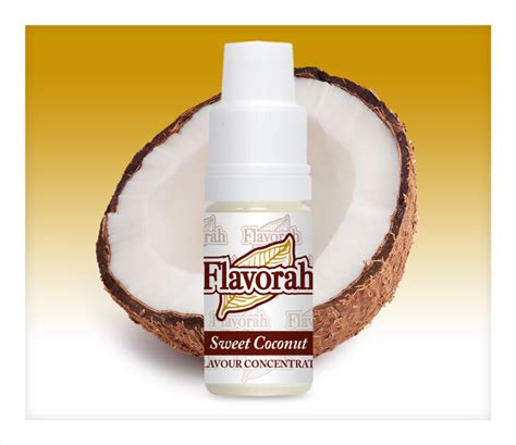 Sweet Coconut Flavour Concentrate By Flavorah 10ml Flavour Express