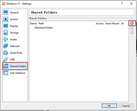 How To Createaccessdelete A Virtualbox Shared Folder In Win11 Minitool
