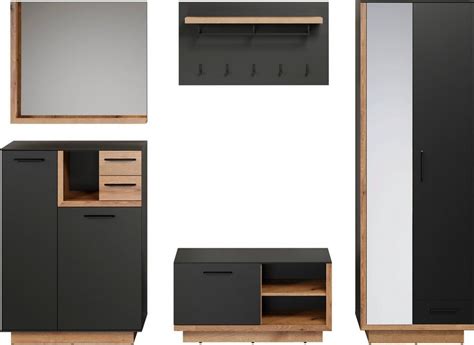 Trendteam Garderoben Set Synnax 5 St Trendteam Garderobenset Bht