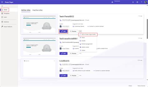 Power Apps 포털 스튜디오 Power Apps Microsoft Learn