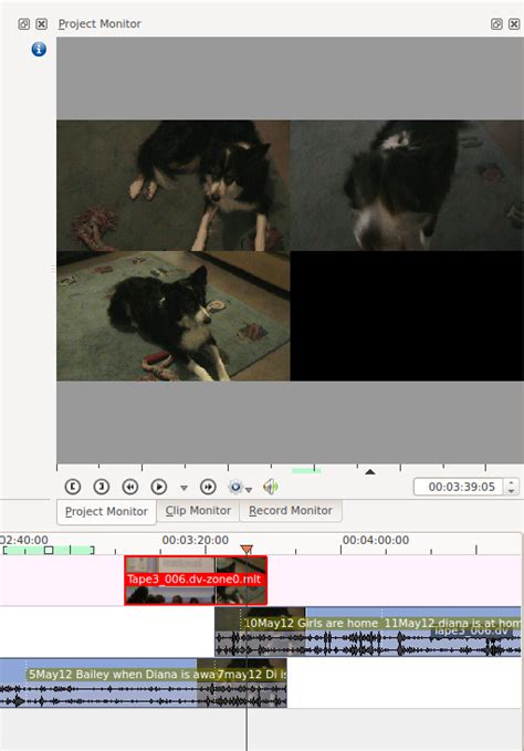 Kdenlive Manual Monitors Project Monitor RightClick KDE UserBase Wiki
