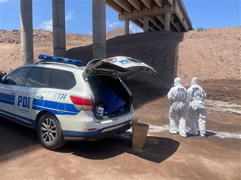 PDI investiga hallazgo de cadáver bajo el puente de la Coviefi en