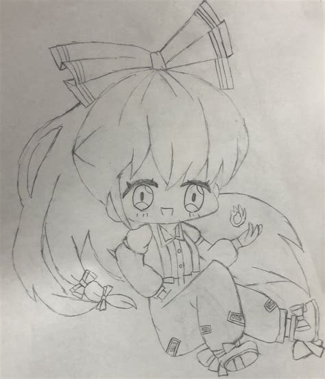 ゆい On Twitter 妹紅 模写若干アレンジ 東方 藤原妹紅 妹紅 もこたん