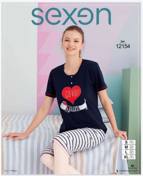 قیمت خرید ست تیشرت شلوارک راحتی دخترانه ترک Sexen