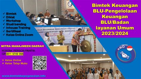 Bimtek Keuangan BLU Pengelolaan Keuangan BLU Badan Layanan Umum 2023