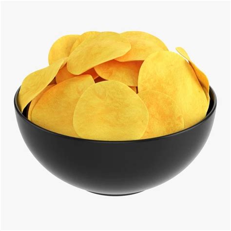 Potato Chips 3d Models Download