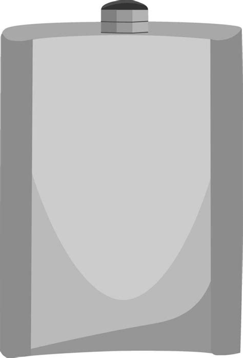 Steel Flask Vector Or Color Illustration 34513130 Vector Art At Vecteezy