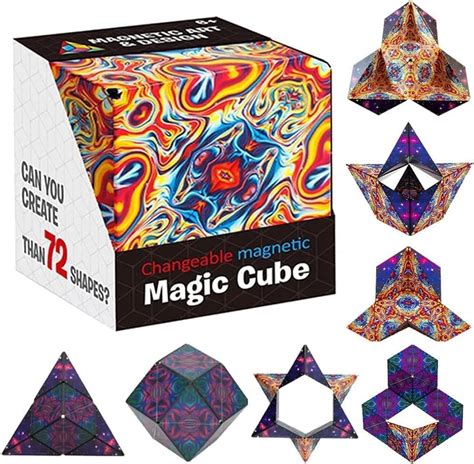 Niku Magic Cube 3d Shape Shifting Puzzle Box Magnetic Cube Desertcart Uae