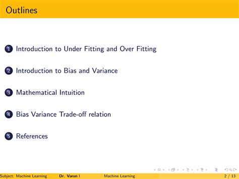 Bias And Variance Trade Off Pdf