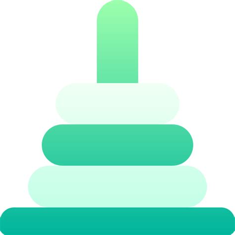 Pyramid Basic Gradient Gradient Icon