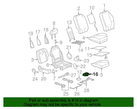Pontiac G Airbag Front Passenger Presence Module Oem Gm Parts