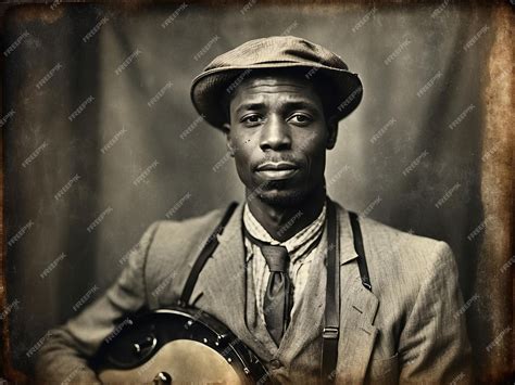 Premium Photo Old Black Man Singer Photo Black History