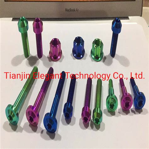 Titanium Medical Screw Titanium Fastenertitanium Nut Titanium Bolt