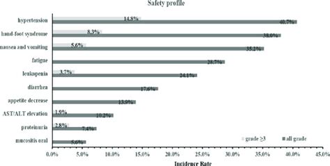 The Safety Profile Of Patients With Chemotherapy Refractory Metastatic