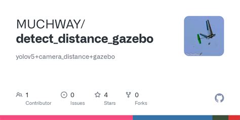 Github Muchwaydetectdistancegazebo Yolov5cameradistancegazebo