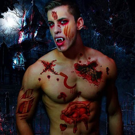 Vampire Men Makeup