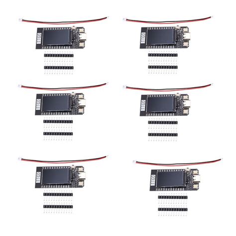 6x Ttgo T Display Esp32 Плата для разработки модулей Wi Fi и Bluetooth