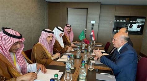 العراق السعودية تبحثان توسيع التعاون الثنائي