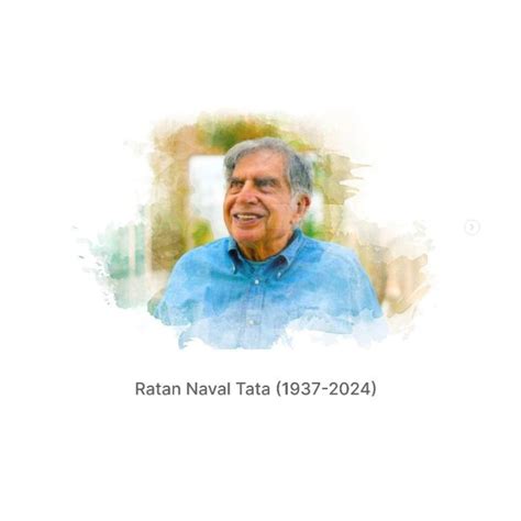 Nexwave Gmbh On Linkedin In Memory Of Padma Vibhushan Mr Ratan Tata