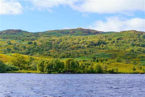 Loch Katrine In Loch Lomond And The Trossachs National Park Stock