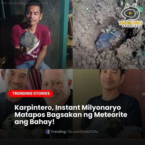Trending - Isang karpintero sa Indonesia ang biglang naging milyonaryo matapos bumagsak ang ...