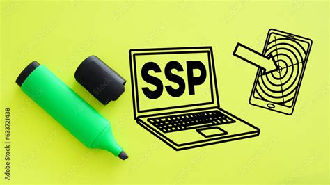 Supply Side Platform Ssp Or Sell Side Platform Is Shown Using The Text
