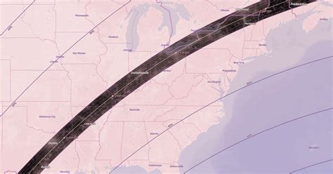 Nasa Eclipse Map
