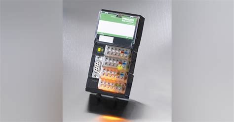 Industrial Networks How Fieldbus Io Modules Simplify Wiring Control