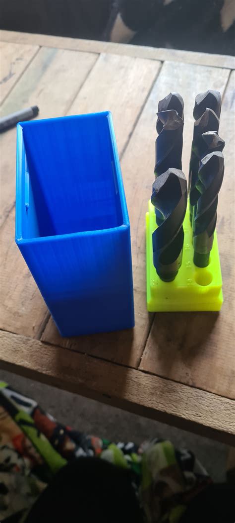 Large Drill Bit Case By Dave Turnbull Download Free Stl Model