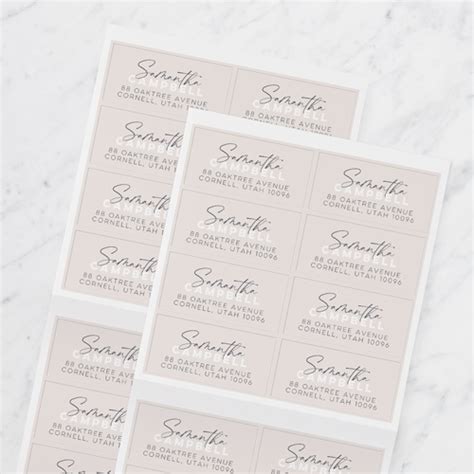 Versatile Text Address Label By Jill Smith Shutterfly