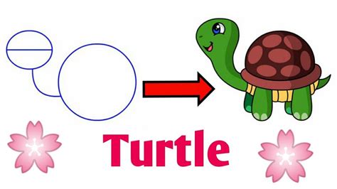 How To Draw A Tortoise Step By Step Easy Drawings YouTube