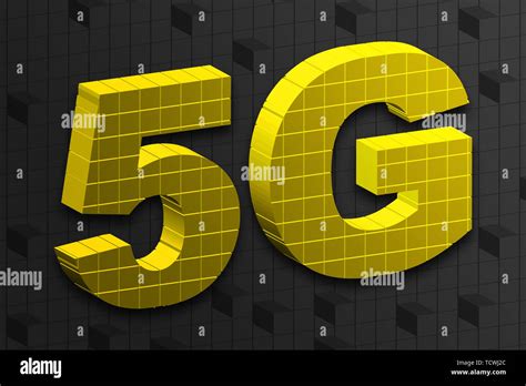G Development Concept Creative Diagram High Speed Wireless Mobile Data Stock Photo Alamy