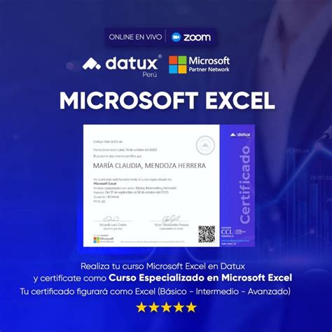 Datux Perú En Linkedin Datux Sql Cursos Excel