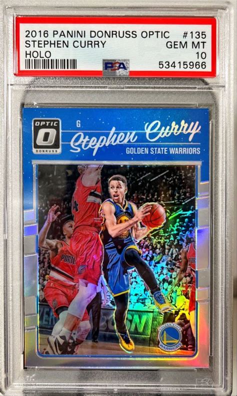 Yahooオークション Psa10 2016 17 Panini Donruss Optic Stephen Cu