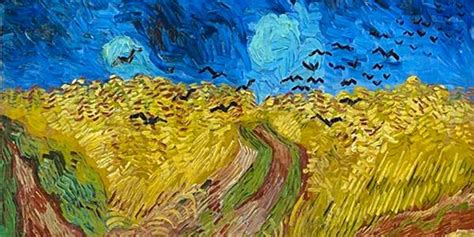 까마귀가 나는 밀밭 포스타입 포스트