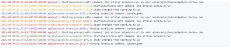 Laravel 6 Task Schedule Withoutoverlapping Still Overlapp With Heroku Stack Overflow