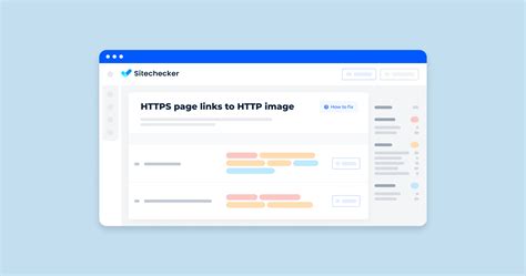 Dealing With The HTTPS Links To Image Error Sitechecker
