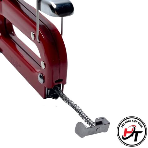 Súng Bắn Ghim Gỗ Máy Bấm Ghim Cầm Tay Kìm Dập Gim đỏ Sbg Top Do Kim Khí
