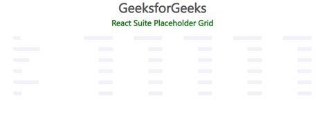 Grille Despace R Serv De La Suite React Stacklima