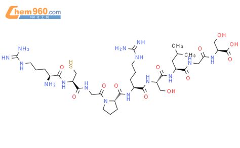 777070 97 0l Serine L Arginyl L Cysteinylglycyl L Prolyl L Arginyl L