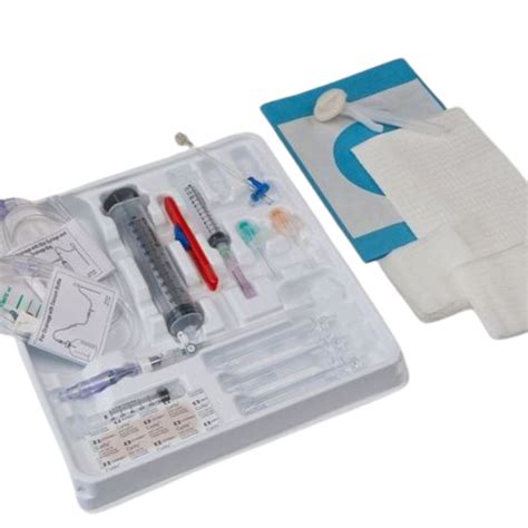 Turkel™ Paracentesis Procedure Tray With Safety Components Top