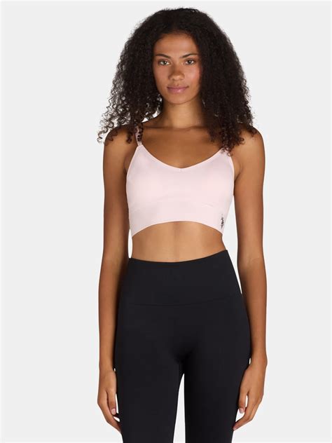 Us Polo Assn Womens Wire Free Ribbed Seamless Comfort Bra 3 Pack