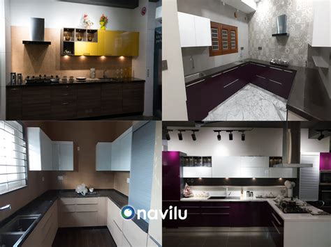 Colour Full Modular Kitchens At Navilu