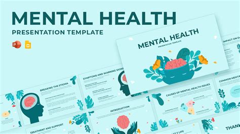 Mental Health Introduction Slide Template Slidekit